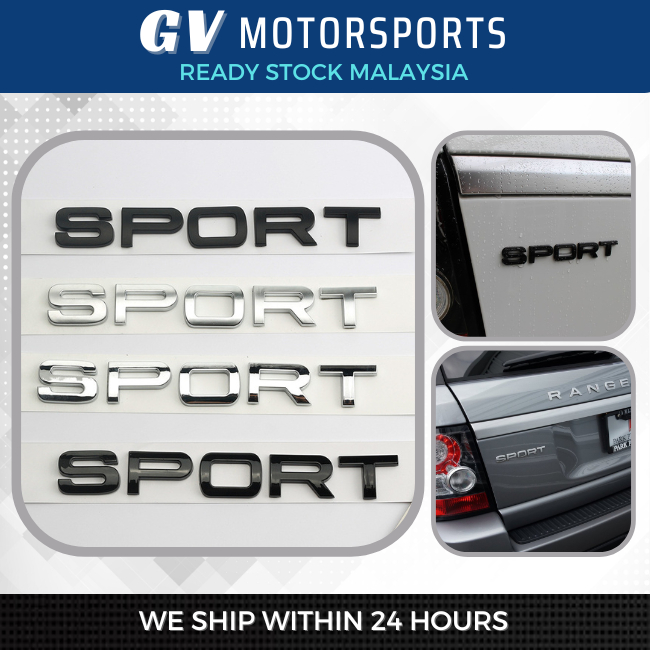 READY STOCK Range Rover SPORT Rear Emblem Logo Badge Stickers for Land ...