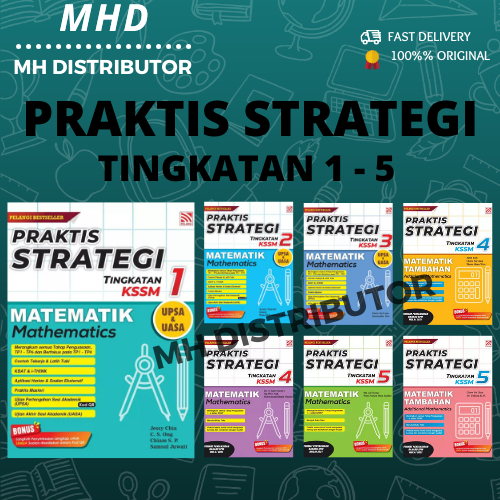 [MHD] 2023 Praktis Strategi KSSM Matematik/ Add Maths (DWI)Tingkatan 1 - 5 | Shopee Malaysia