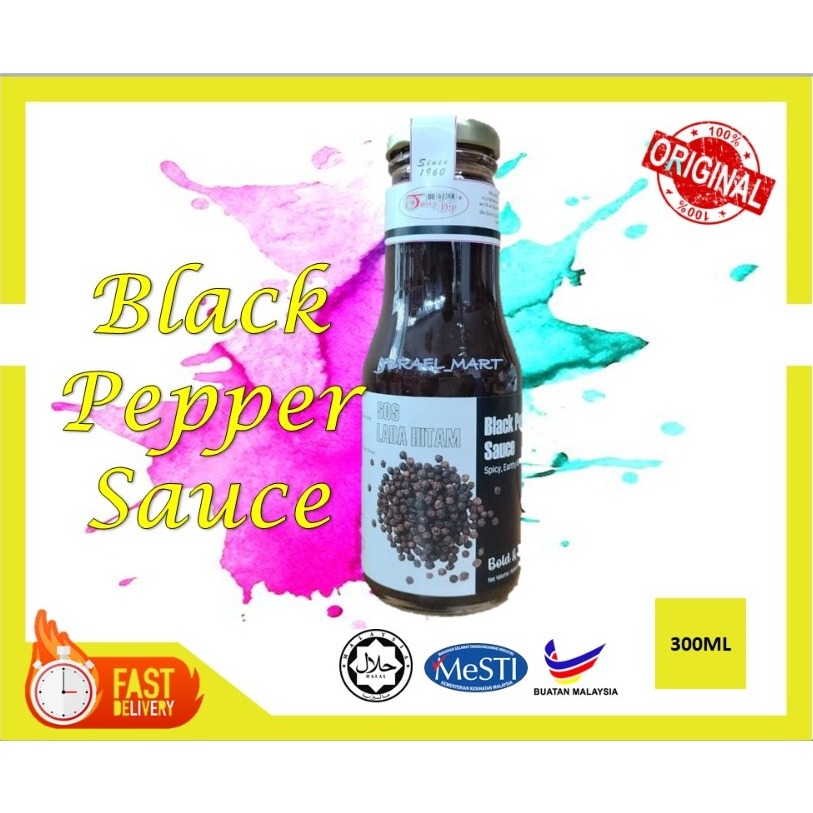 TastyDip Premium Product/Viral Sos / Sos Lada Hitam / Black Pepper ...