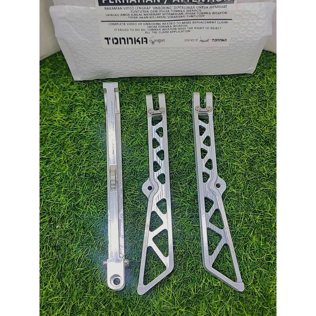 TONNKA CNC ALUMINIUM SIDE STAND Y15 Y16 | Shopee Malaysia