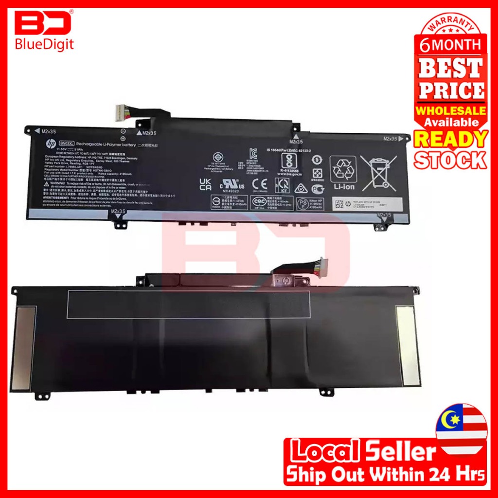 HP BN03XL L76965-271 BN03051XL-PL L76965-AC1 L77034-005 HSTNN-DB9N ...