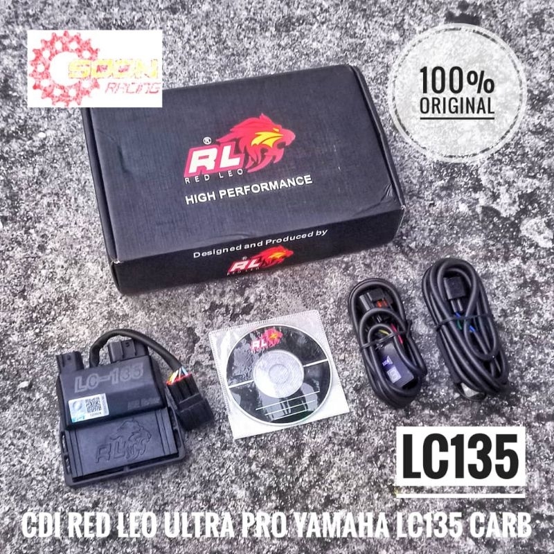 RED LEO LC135 CDI V RACING ESR MOTOR ADJUSTABLE 8 MAP YAMAHA LC135 LC V1 V2 V3 V4 V5 V6 V7 ...