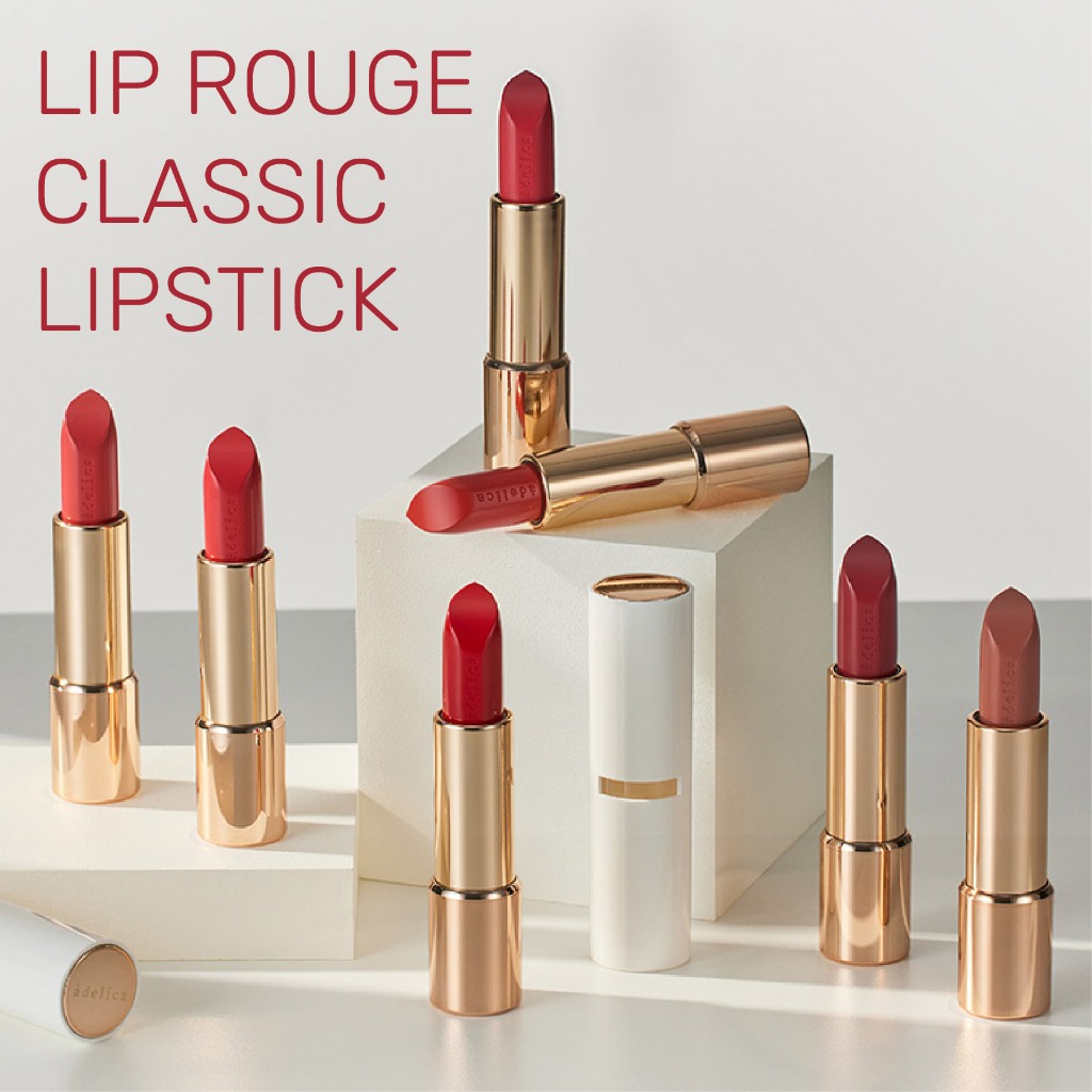KOREA ATOMY ADELICA LIP ROUGE CLASSIC LIPSTICK (7 COLOURS TO CHOOSE ...