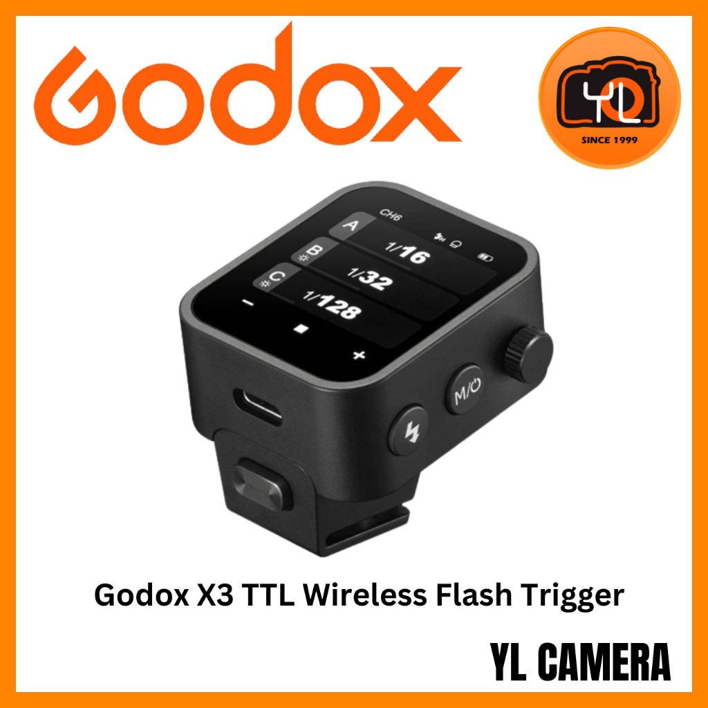 Godox X3 TTL Wireless Flash Trigger (C/N/S/F/O/L) 2.4GHz Wireless ...