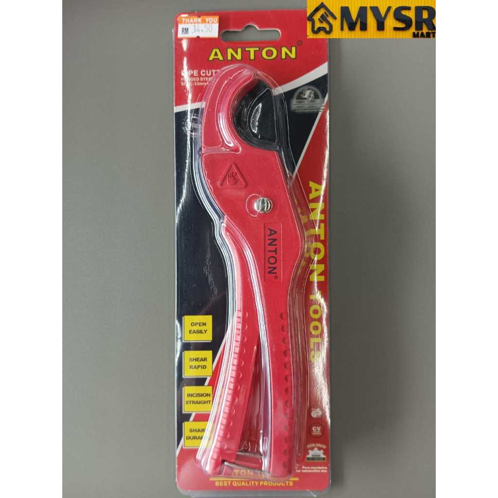 ANTON HEAVY DUTY PVC PIPE CUTTER -35MM [100% ORIGINAL] | Shopee Malaysia