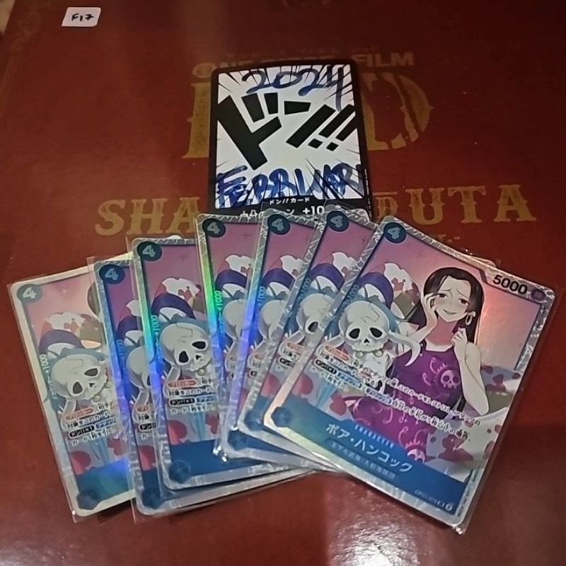 Sr Boa Hancock Take 3 Card Only Shopee Malaysia