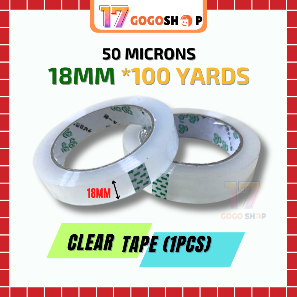 18/24/45/48mm OPP Tape Strong adhesive Transparent Cellophane Tape / Selotape / BOPP 胶带胶纸 Clear ...