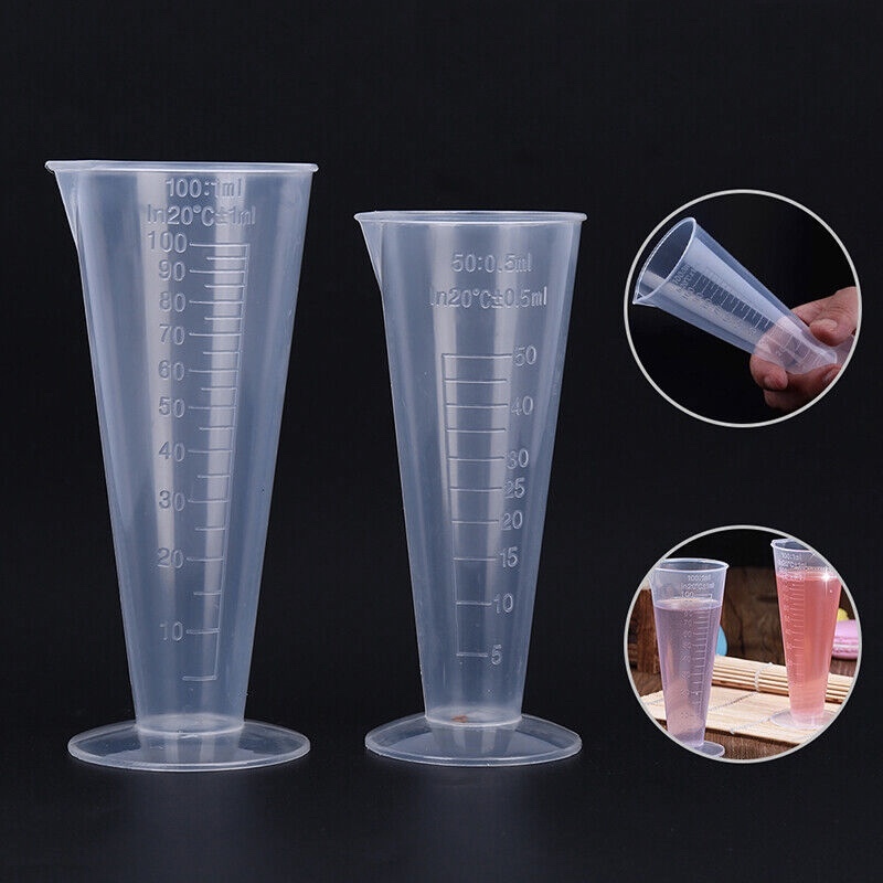 100ml Conical Measuring Cup | Plastic Graduated Measuring Cup with ...