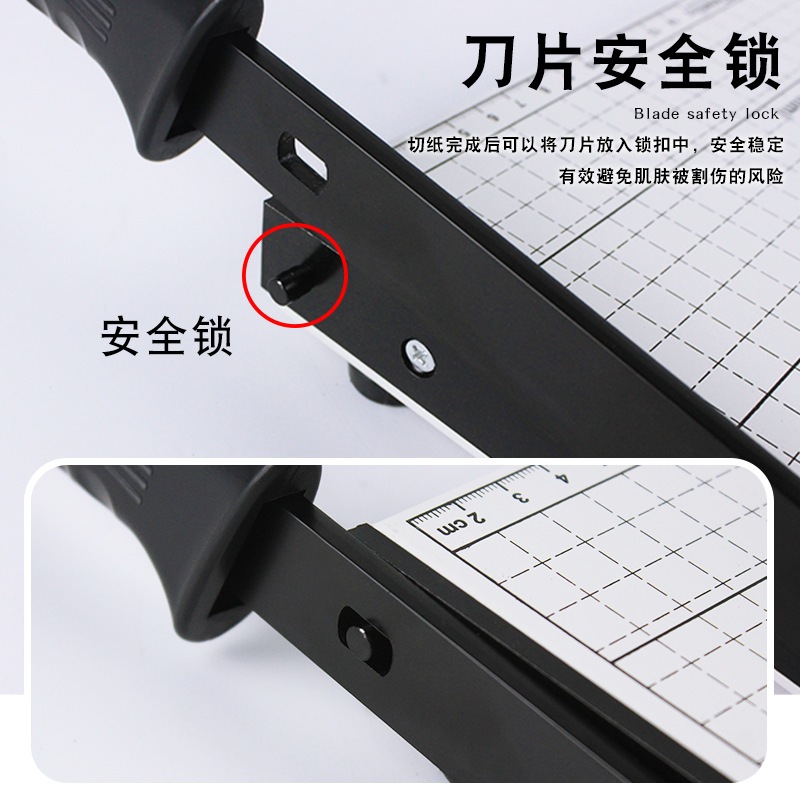 Paper Cutter Trimmer A4 / B4 Size Card Document Steel Office Cutting ...