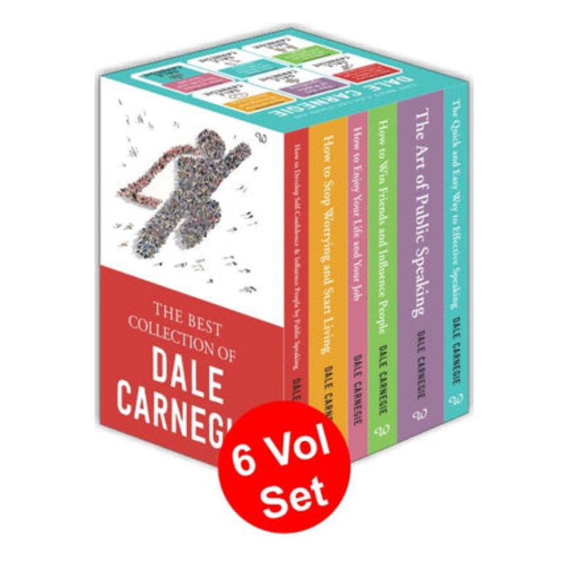 The Best Collection of Dale Carnegie 6 Books Box Set | Shopee Malaysia
