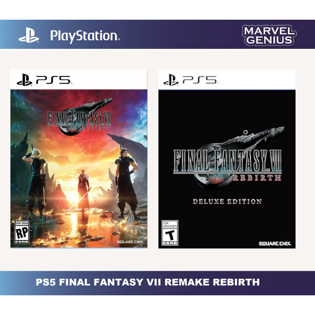 PS5 GAME FINAL FANTASY VII REBIRTH FF7 FFVII ENG/CHN 最终幻想7 重生 | Shopee ...