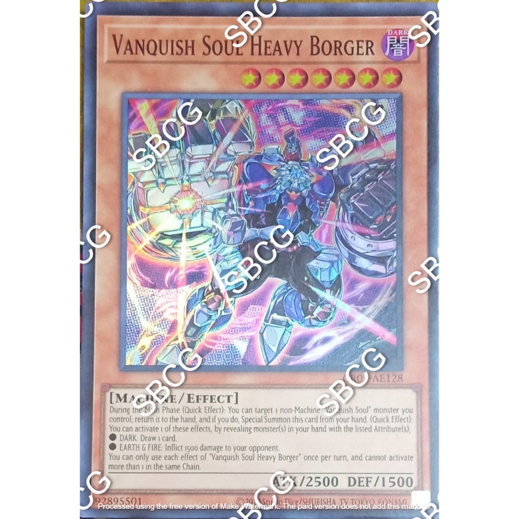 ]Creation Pack 02 "Vanquish Soul Heavy Borger" ( CR02-AE128 ) | Shopee Malaysia