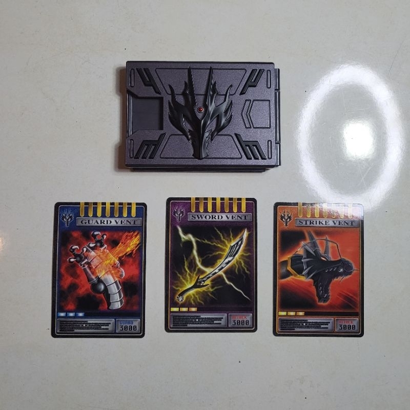 CSM Ryuga Deck with 3 Cards Kamen Rider Ryuki Bandai | Shopee Malaysia