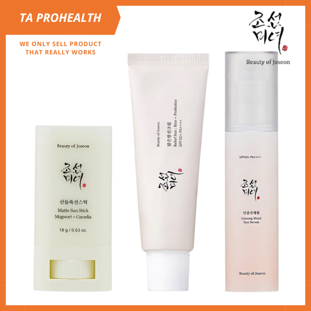 Beauty of Joseon Relief Sun : Rice + Probiotics / Matte Sun Stick ...
