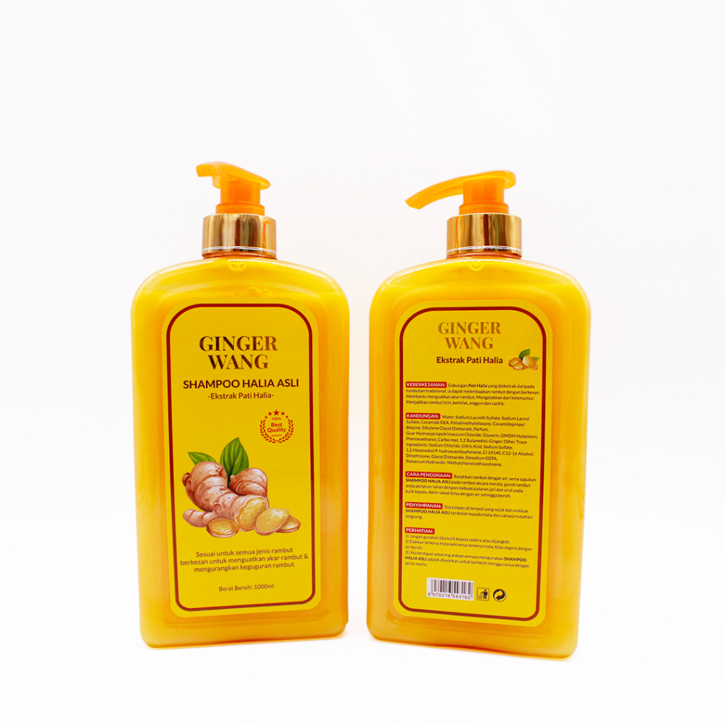 GINGER WANG HAIR SHAMPOO 1000ML (MALAY VERSION) | Shopee Malaysia