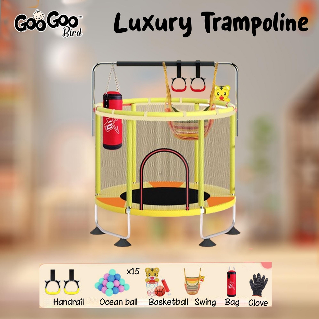 GooGoo Bird Trampoline Jumper Indoor Outdoor Children Bouncer Jumping ...