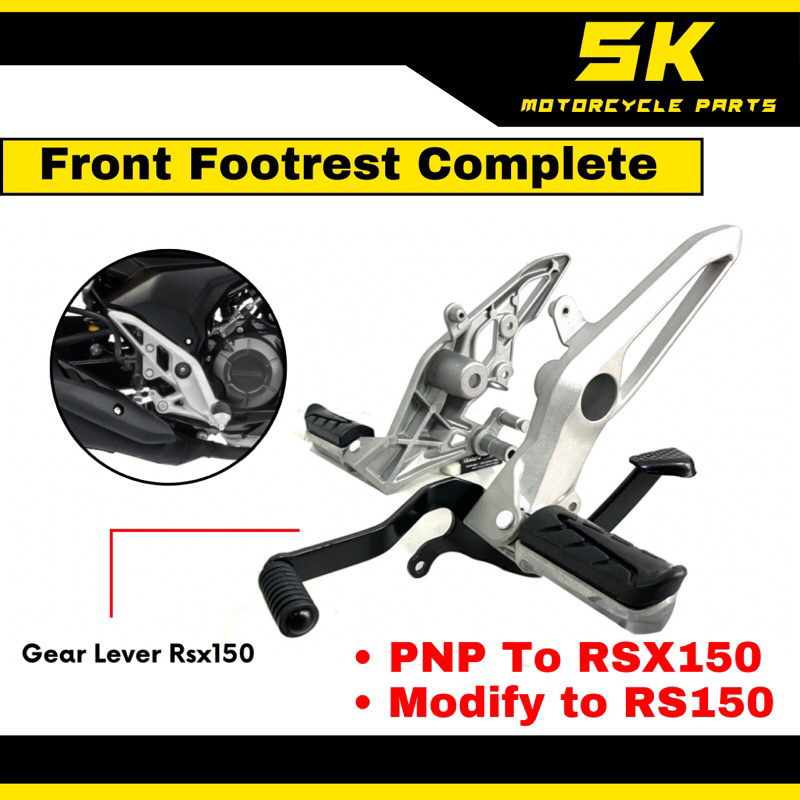 FootRest RS150/RSX150 Complete Set(Modify to RS150)(PNP to RSX150 ...