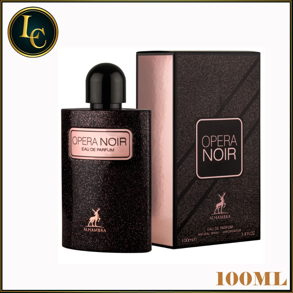OPERA NOIR 100ML BY MAISON ALHAMBRA PERFUME SPRAY 100% ORIGINAL ...
