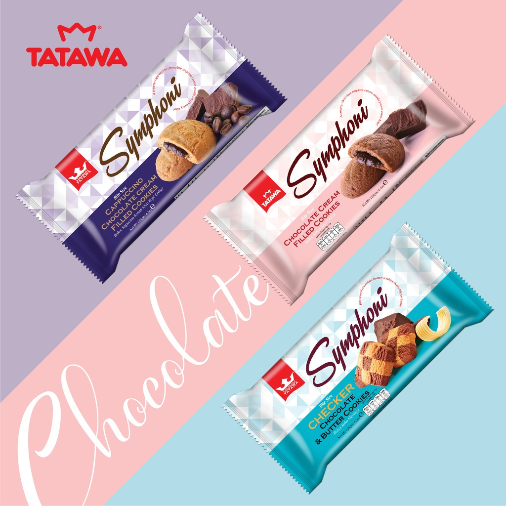Tatawa Symphoni: Kombinasi 3 Pek Biskut Premium (128g x 3 Pek) | Shopee ...