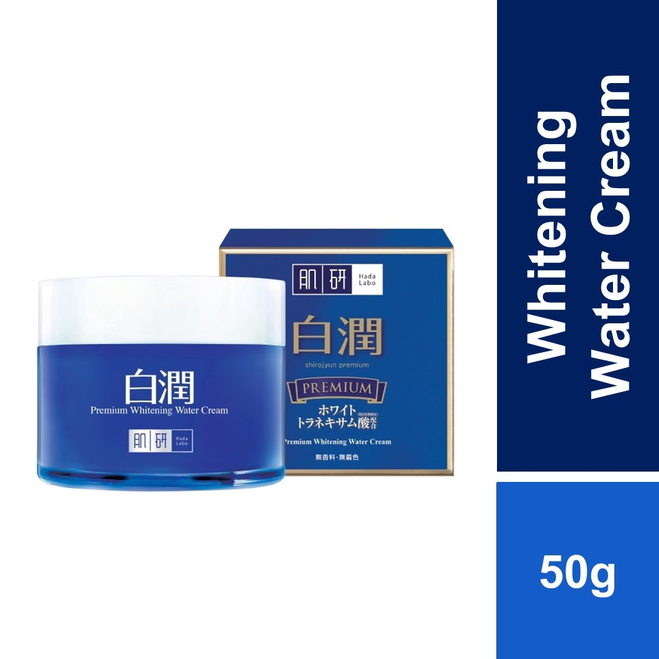 Hada Labo Premium Whitening Water Cream 50g | Shopee Malaysia