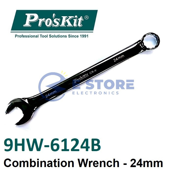 Pro'sKit 9HW-6124B Combination Wrench - 24mm | Shopee Malaysia