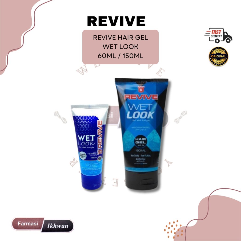 Revive Hair Gel Wet Look 60ML / 150ML | Shopee Malaysia