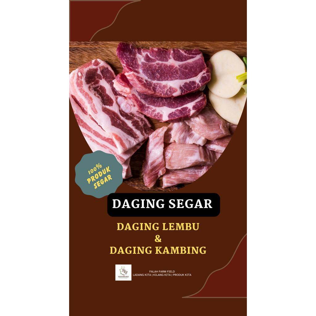 Daging Lembu Segar / Daging Lembu Tempatan / Fresh Meat (Beef) / Halal ...
