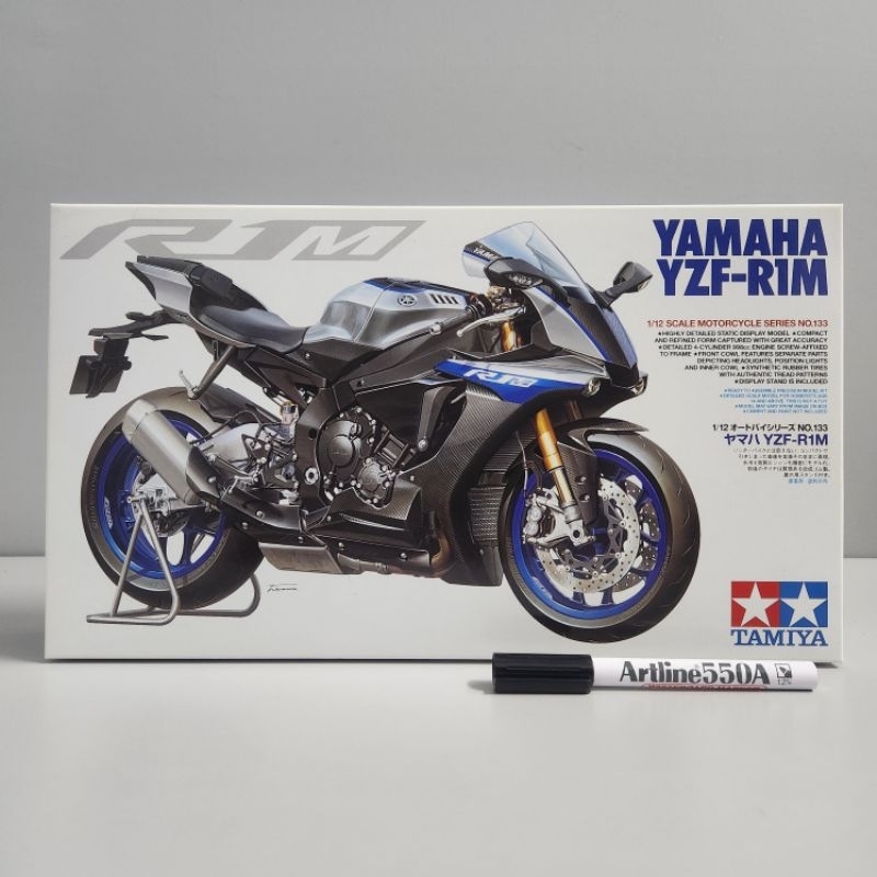 1/12 TAMIYA Yamaha YZF R1M 1:12 Scale | Shopee Malaysia