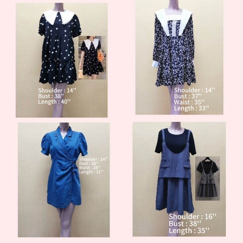 Pre-loved Mix Ladies Dresses Thick & Heavy | Shopee Malaysia
