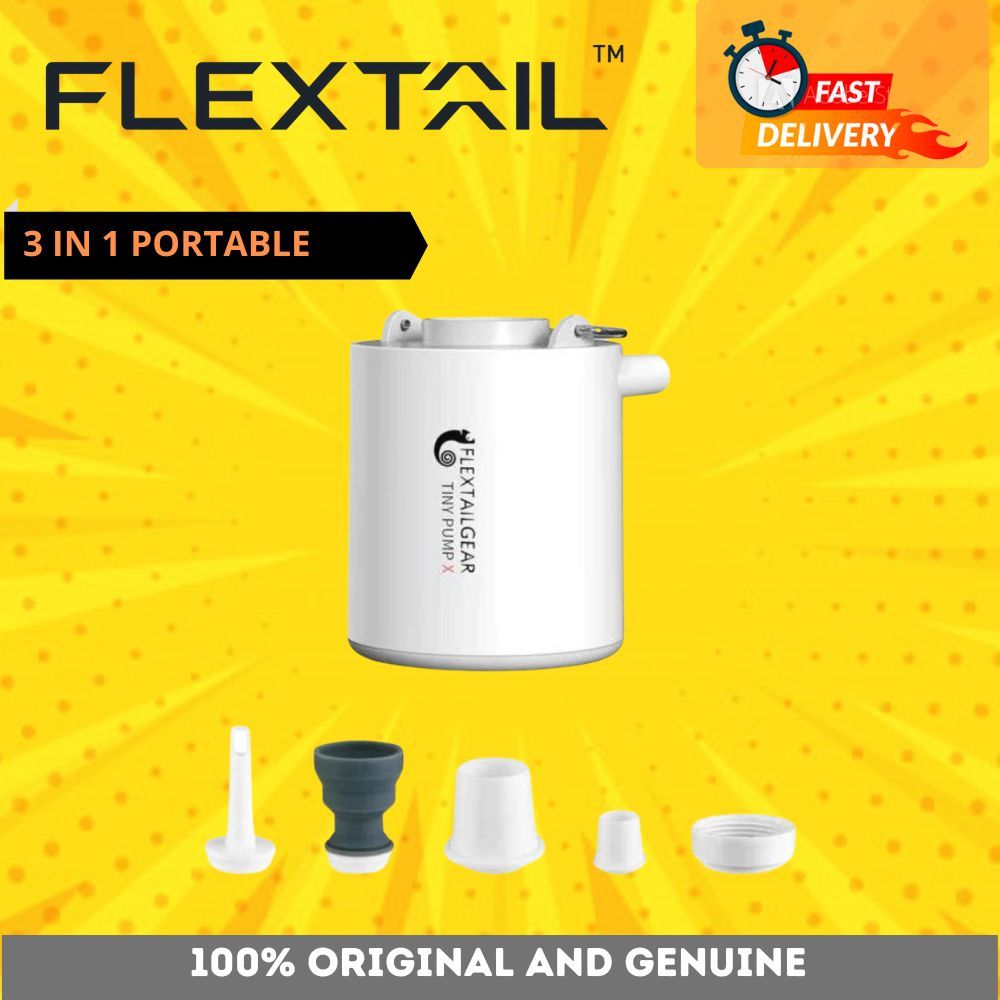 🔥100% ORIGINAL🔥 FLEXTAIL Tiny 3 in 1 Rechargable Mini Air Pump | Shopee ...