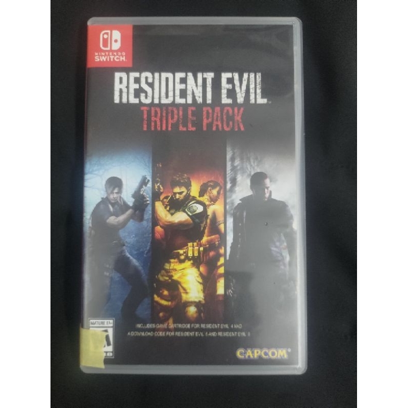 Nintendo switch resident evil 4 used Re4 only | Shopee Malaysia