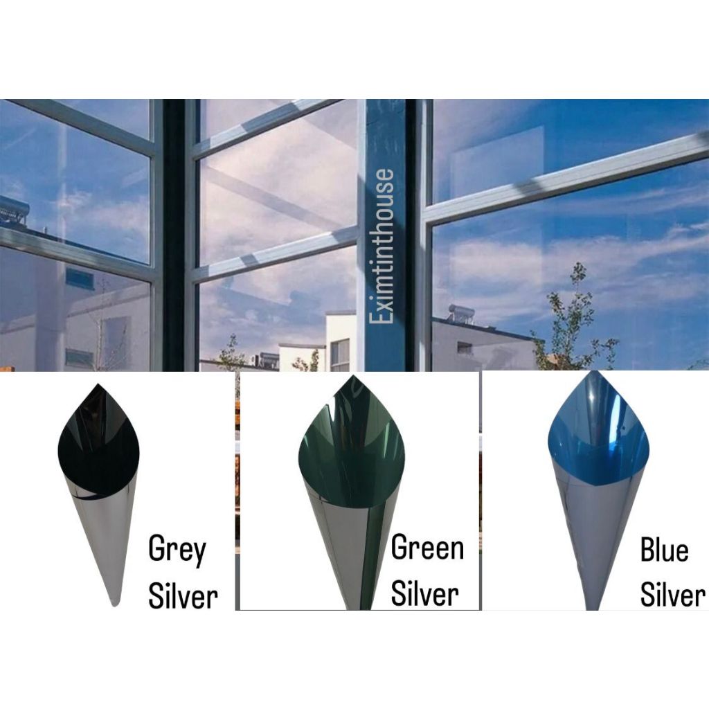 🔥READY STOCK🔥 Windows Film For Homes & Office UV Protection 99% ( Blue ...