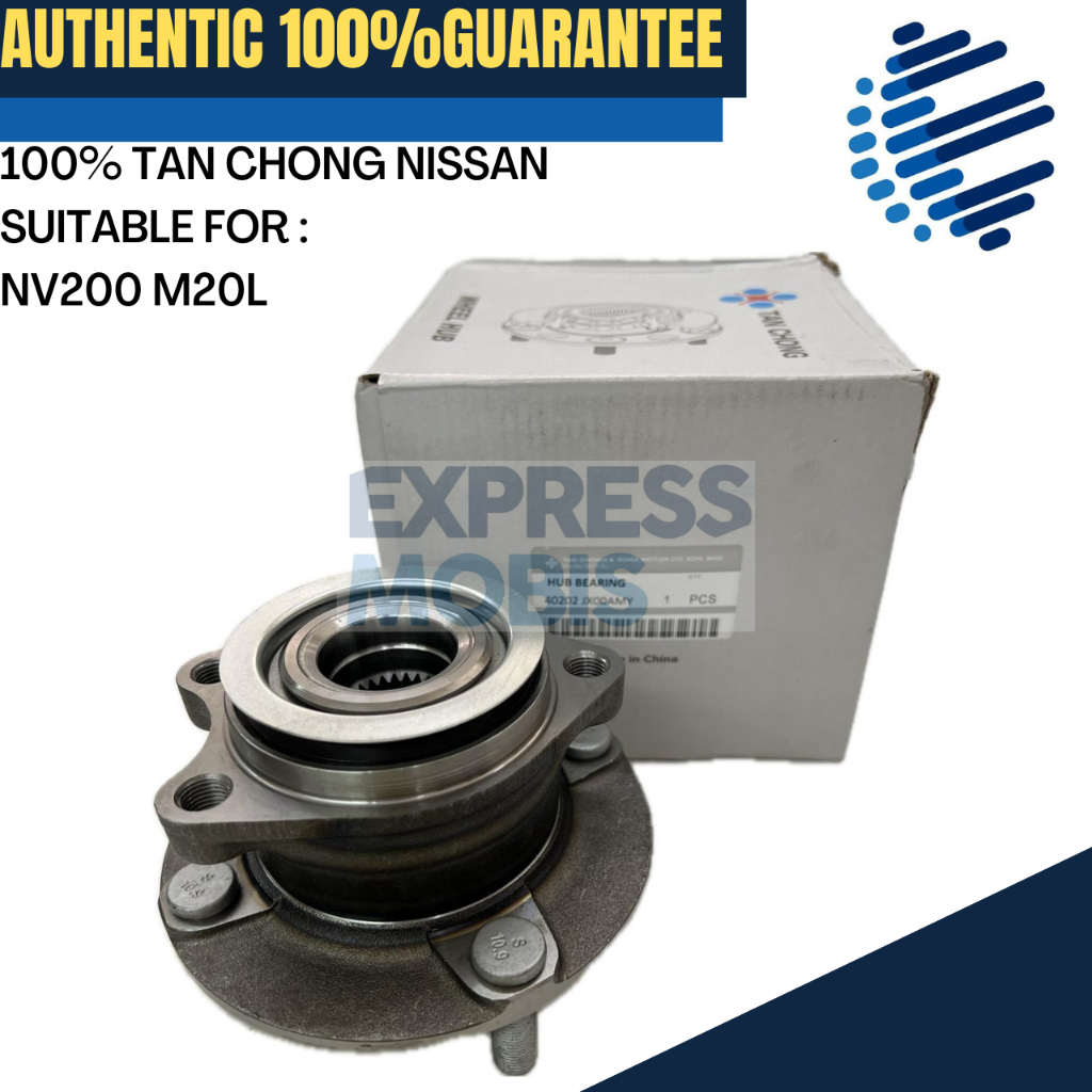 TAN CHONG NISSAN NV200 M20L FRONT WHEEL HUB BEARING 40202-JX00AAP ...
