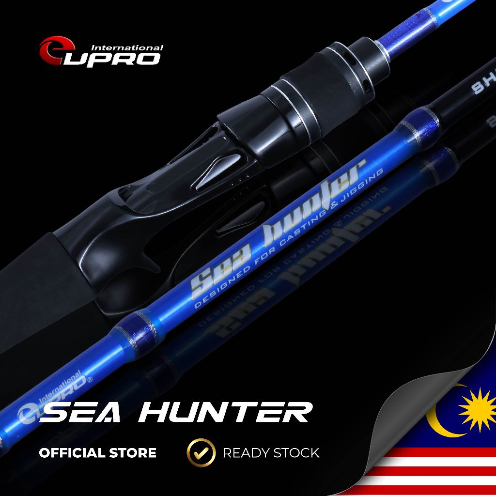 Eupro Sea Hunter SALTWATER Light Jigging Rod | Shopee Malaysia