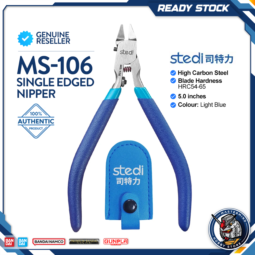 STEDI Single-Edged Blade Cutting Nipper | MS-106 For Model Kit Hobby ...