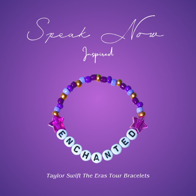 Taylor Swift The Eras Tour Enchanted Friendship Beads Bracelets Merch ...