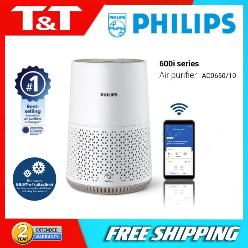 Philips AC0650/10 Air Purifiers 600i Series 12W | Shopee Malaysia
