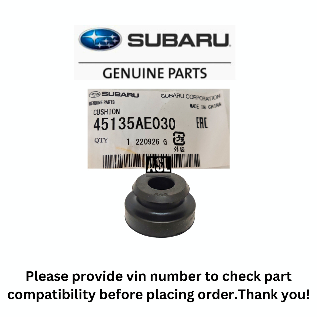 Genuine Subaru Radiator Upper Cushion 45135AE030 BRZ XV Forester Exiga ...