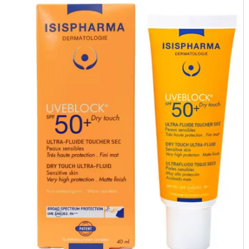 Isispharma sunscreen SPF 50 tinted from France | Shopee Malaysia