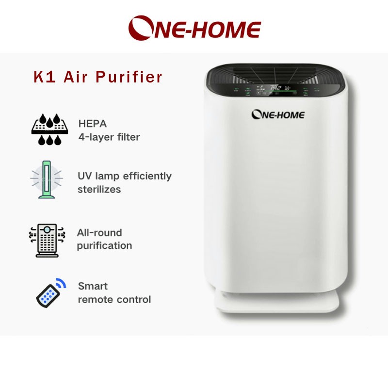 ONE HOME Appliance Air Purifier K1 Home Airpurifier Anti-PM2.5 Virus ...
