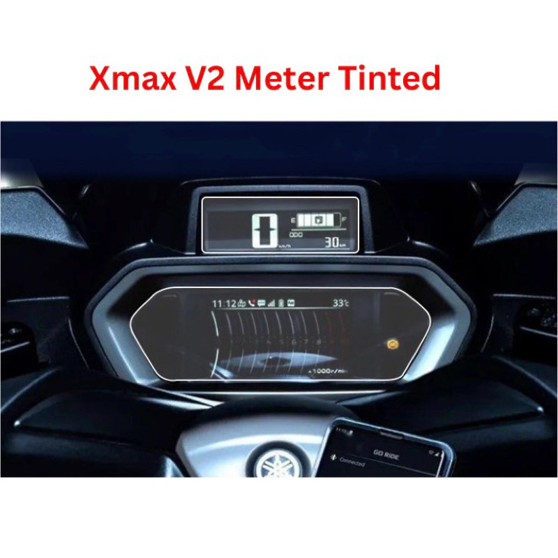 Xmax V2/ Xmax 2023 Tinted Meter HD Screen Protector / Meter Tinted Film ...