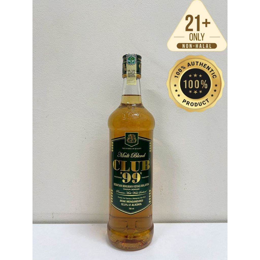 Club 99 Green Malt Blend Whisky 700ml/350ml | Shopee Malaysia