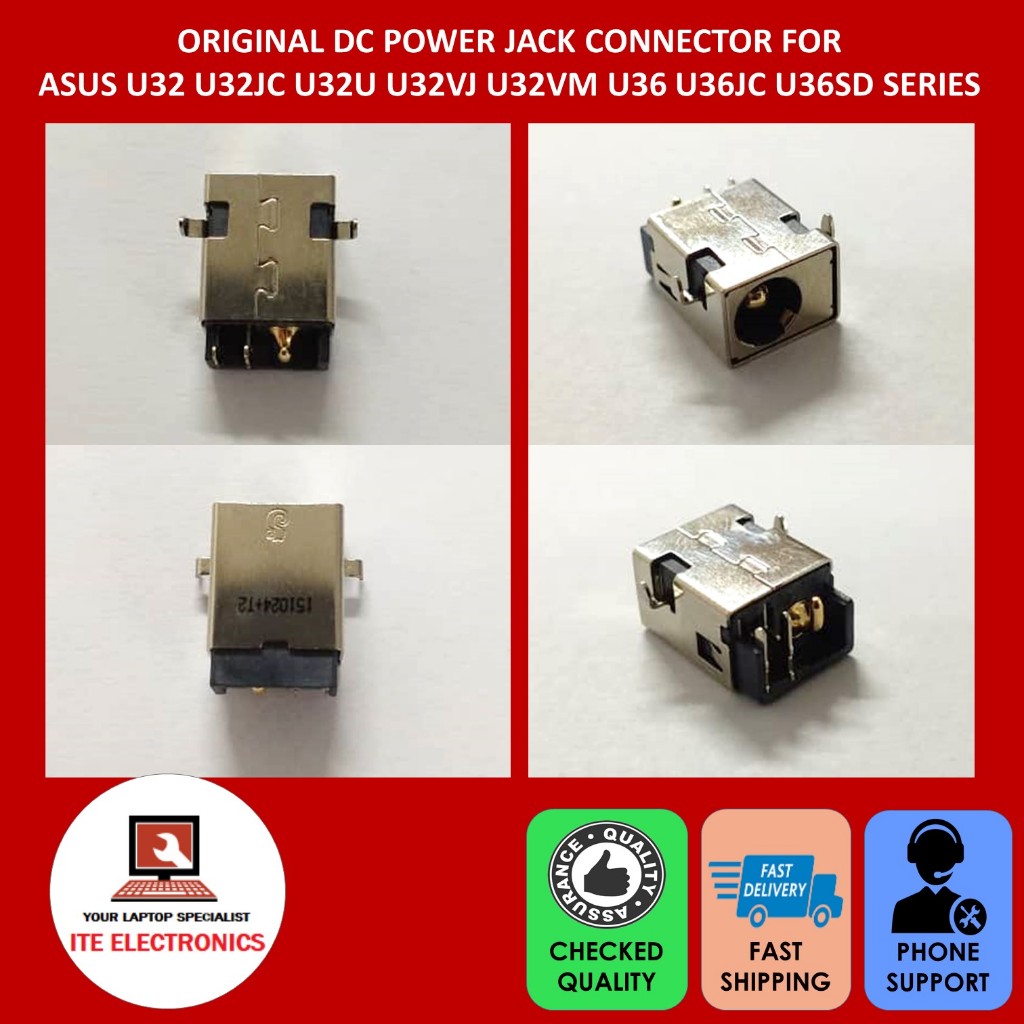 NEW ASUS U32 U32JC U32U U32VJ U32VM U36 U36JC U36SD SERIES DC POWER ...