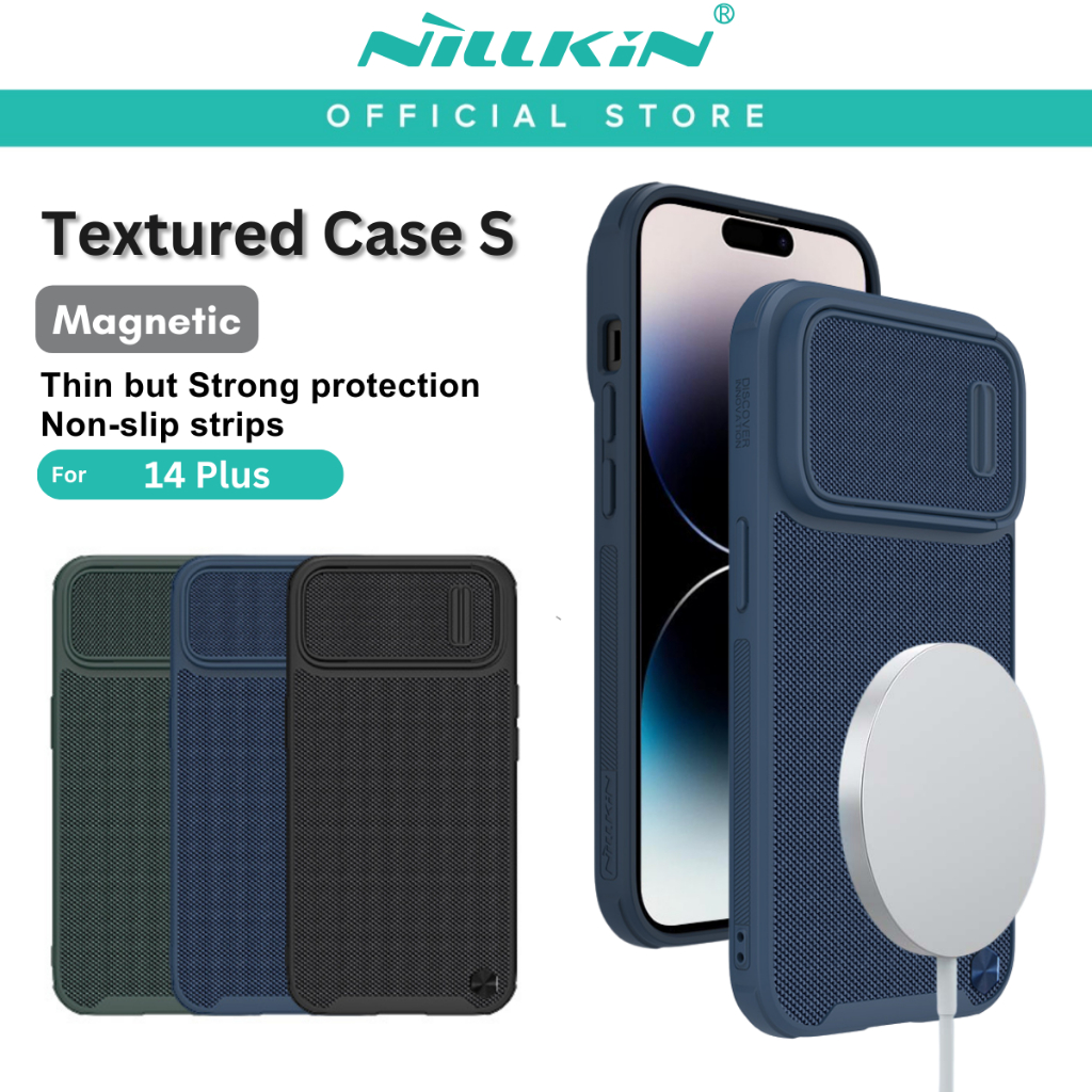 Nillkin Textured S (Magnetic) Nylon Fiber case for 14 Pro Max/14 Pro/14 ...