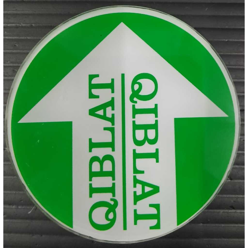 Qiblat Acrylic Reverse Printed / Rigid PVC Qiblat (2pcs) | Shopee Malaysia