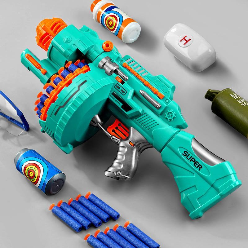 [45CM SMALL)ElectricAL TOYS Soft Bullet Gun Toy Gun Blaster Auto ...