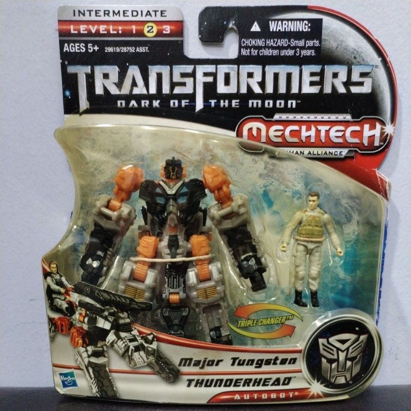 HASBRO TRANSFORMERS DOTM DARK OF THE MOON MAJOR TUNGSTEN AUTOBOT ...