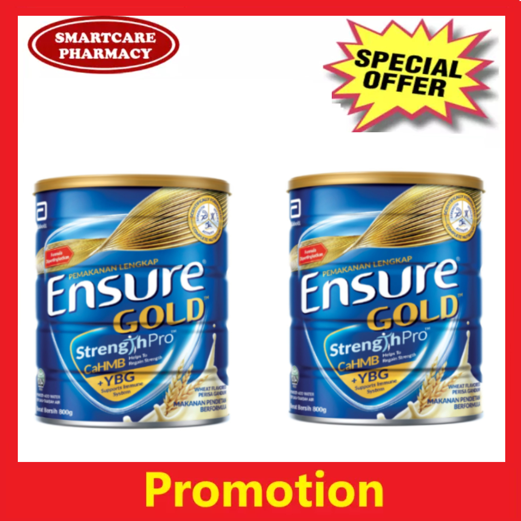 [ New Look ] ENSURE GOLD WHEAT 800G X 2 TINS | Shopee Malaysia