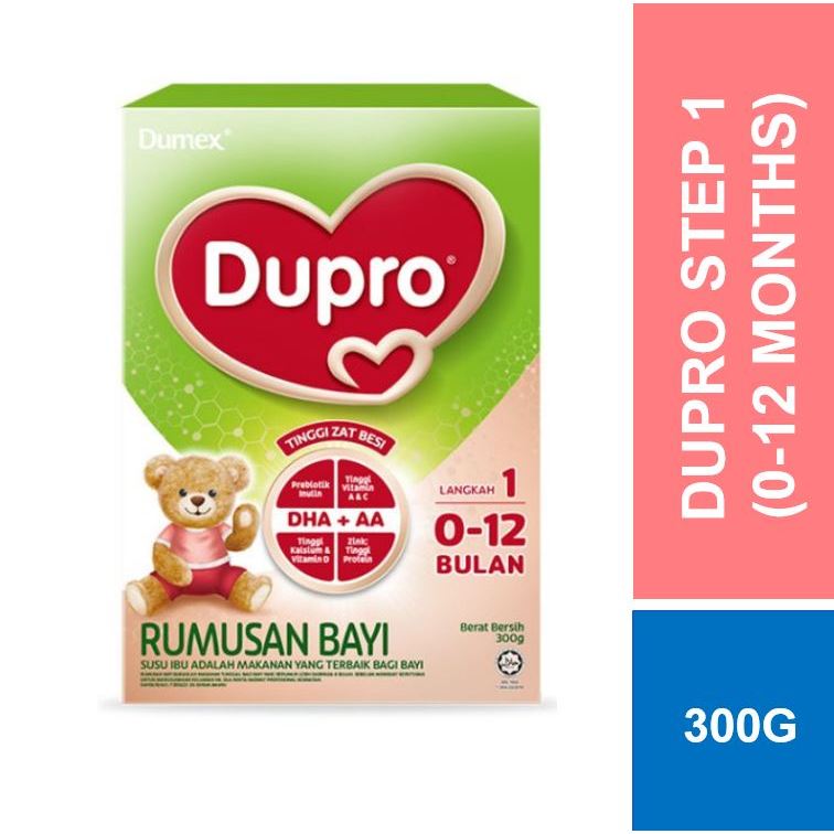 Dumex Dupro Step 1 Infant Milk Formula 0-12 months (300g) | Shopee Malaysia