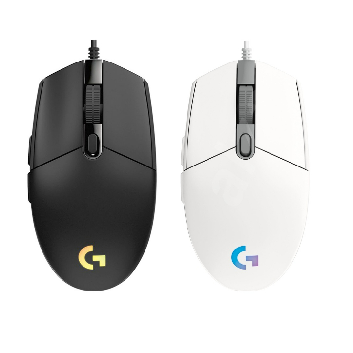 Logitech G102 Lightsync RGB 6 Button Wired Gaming Mouse - Black/White | Shopee Malaysia